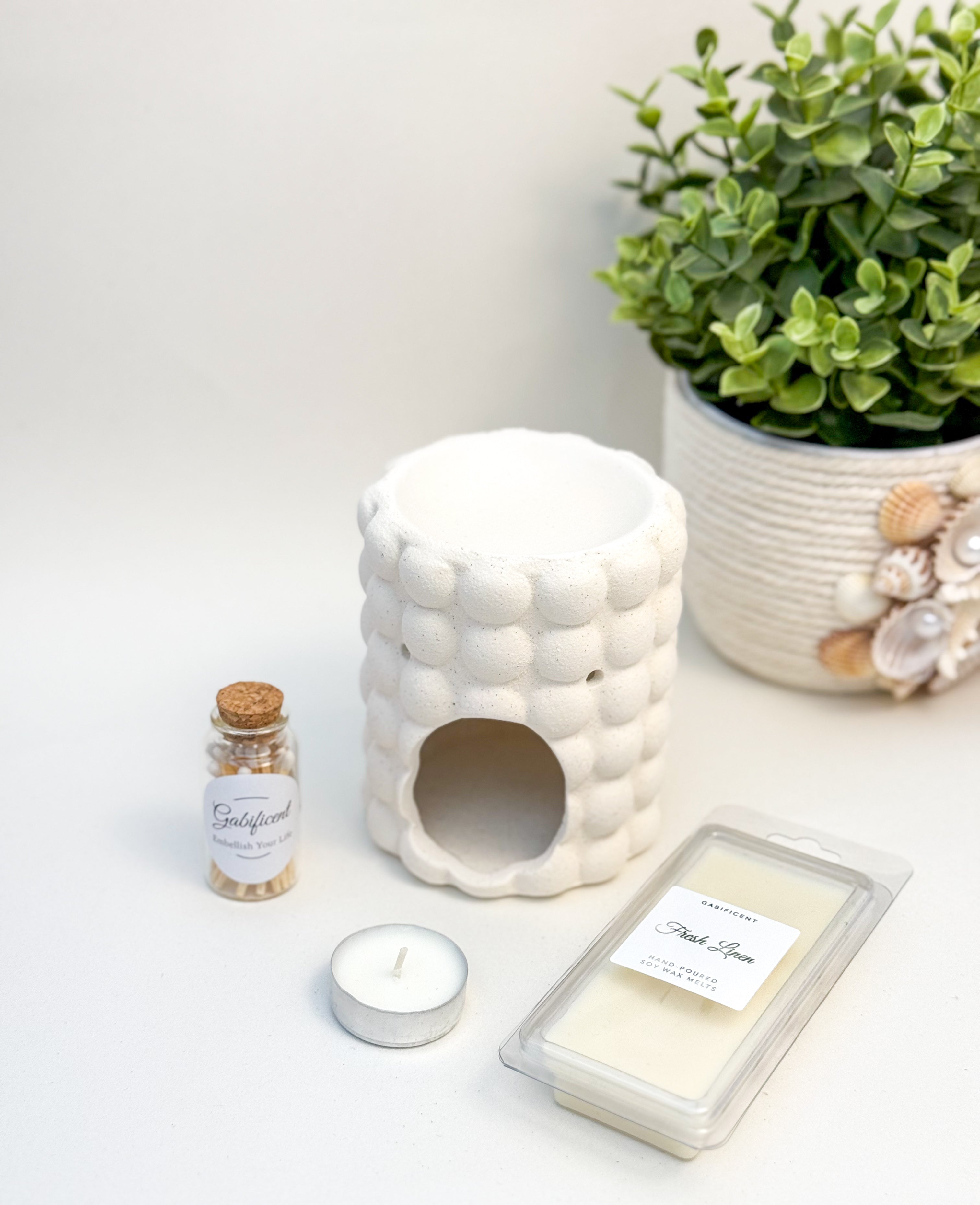 Wax Melt Burner Gift Set- Bauble – Gabificent